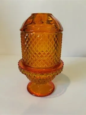 Viking | Accents | Viking Diamond Point Glimmer Orangepersimmon Fairy ...